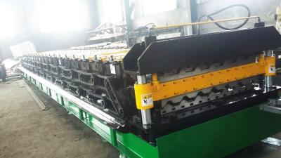 China Double Layer Roof Sheet Roll Forming Machine 0.8-2mm Thickness 10-15m/min for sale