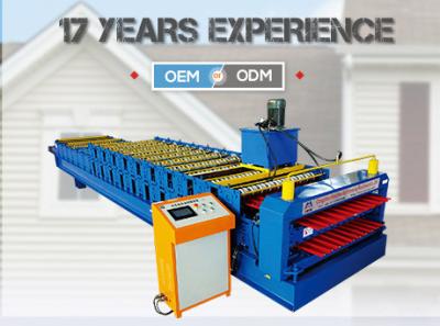 China rolo dobro que forma a máquina do telhado à venda