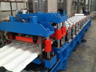 China Glazed Roof Rolling Machine 0.8-1.2mm Thickness 20m/min Speed for sale
