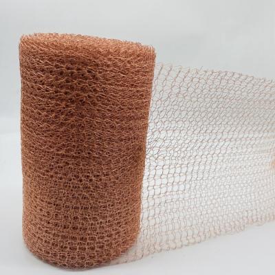 Cina 15.2m Mesh Customized High Strength Copper di pulizia di rame Gauze Mesh in vendita