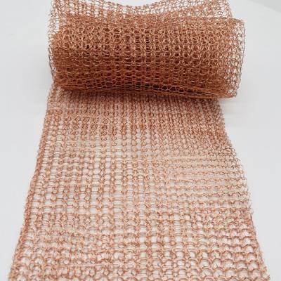Cina Ratto di rame Mesh Roll, Mesh To Keep Mice Out di rame puro in vendita