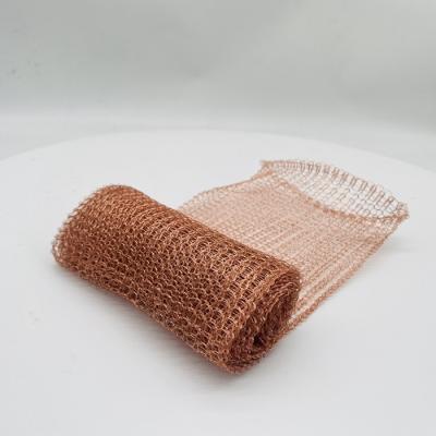 China Het gebreide Netwerk van Mesh Customized Size Copper Gauze van het Ongediertebestrijdingskoper Te koop
