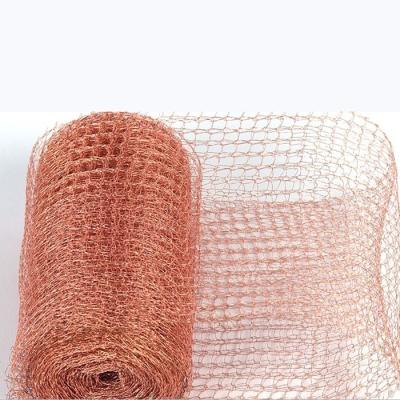 Cina i 10m che Copper Mouse Mesh Knitted Copper Mesh For pianta facile installano in vendita