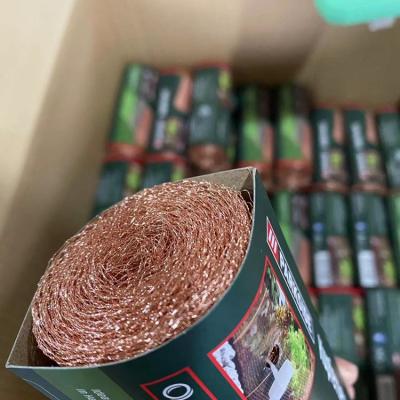 Cina La lunghezza tricottata di rame pura di Mesh Fabric 15.2m ha personalizzato la tessitura in vendita