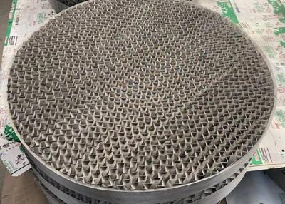 Cina 500Y Metal Sheet Structural Packing Material In Distillation Column 5000mm Diameter in vendita