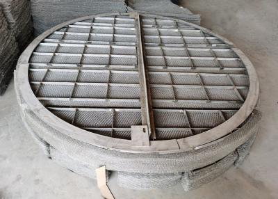 中国 Customized Size SS316L Mesh Pad Demister Screen For Liquid Gas Separating 販売のため