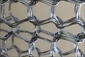 Cina Corrugated Flat Knitted Stainless Steel Wire Mesh Tape for 99% Filtration in vendita