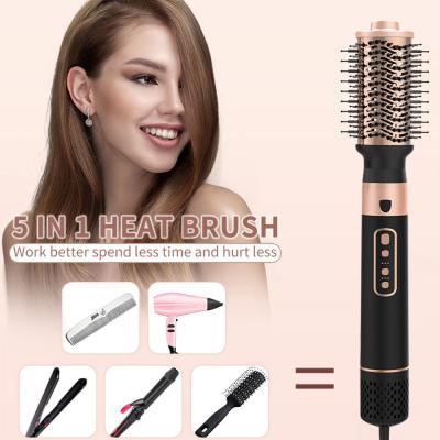 Cina Spazzola per asciugacapelli rotante elettrica professionale 5 in 1 Styler rotante ad aria calda in vendita
