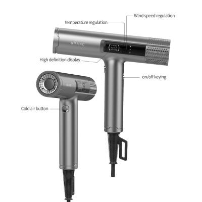 Cina Regolazioni negative sfrondate di velocità del motore 2 di Ion High Speed Hair Dryer BLDC in vendita