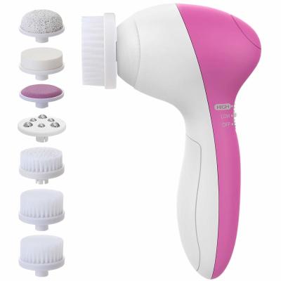 China Borstel van 5 hoofden de Elektrische Exfoliating voor Gezicht Te koop