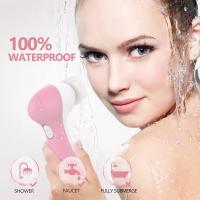 China 5 heads Electric Exfoliating Brush For Face for sale