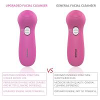 China 5 heads Electric Exfoliating Brush For Face for sale