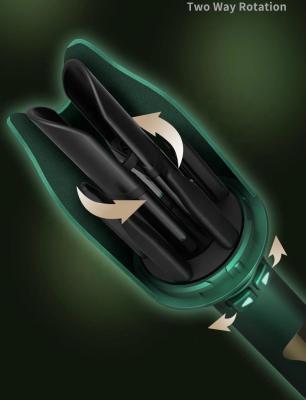Cina bacchetta d'arricciatura di capelli dell'auto del cavo di 1.8M Power di tensione doppia bidirezionale ceramica del bigodino in vendita