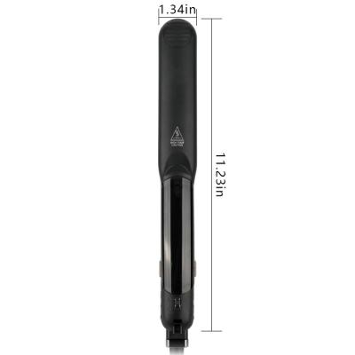 Cina Raddrizzatore dei capelli del vapore ad alta temperatura del vapore e bigodino ceramici 2 in 1 40W in vendita