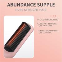 China 180C-230C ionic straightening brush for sale