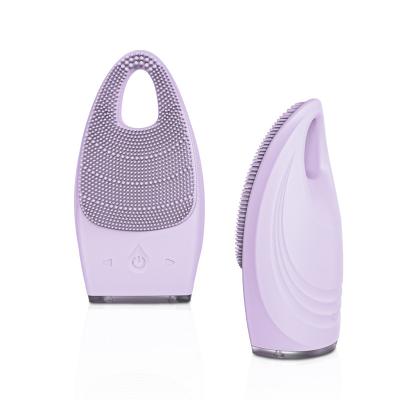 Cina Il fronte elettrico del silicone di IPX6 200mAh spazzola il dispositivo di pulizia facciale ultrasonico in vendita