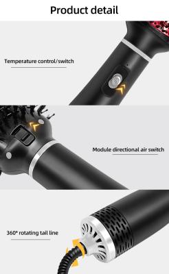 Cina Lo spegnere del giro spazzola gli strumenti caldi di titanio di Volumizing del fon uno scoppio Volumizer di punto in vendita