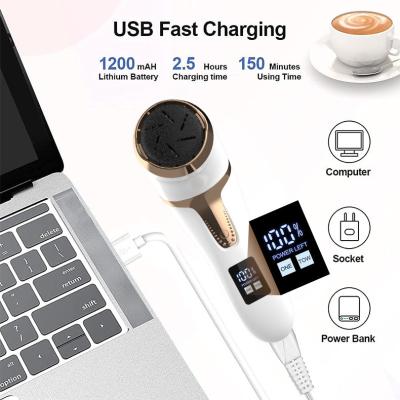 Cina Smerigliatrice elettrica del piede di adsorbimento di vuoto di USB del piede del dispositivo di rimozione elettrico portatile del callo in vendita