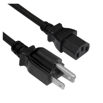 China 80cm UL Power Cord NEMA 5-15P IEC60320 C13 Connector For Desktop Computer for sale