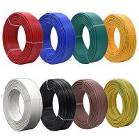 China 0.5mm PVC Insulated Flexible Cable 2.1A Solid Annealed copper core for sale