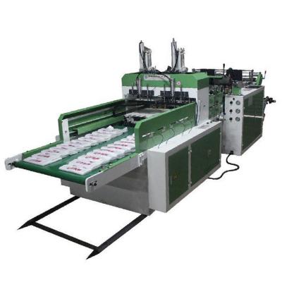 China Full automatic high speed t-shirt bag making machine for sale
