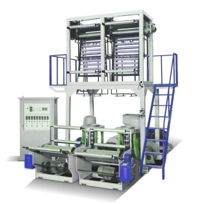 China One screw Double Line PE film blowing machine for sale