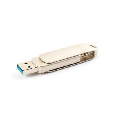 Cina TIPO velocità veloce di torsione della chiavetta USB 3,0 64GB 128GB 256GB del metallo di C in vendita