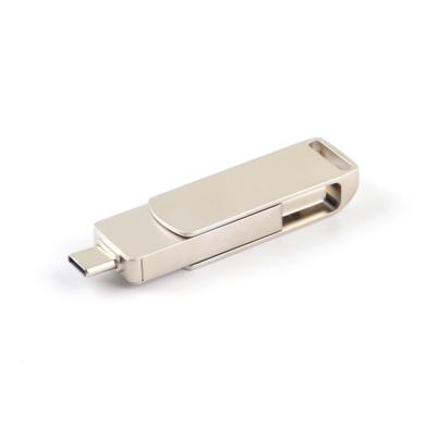 China Tipo 256GB de alta velocidade instantâneo 128GB da movimentação 2,0 e 3,0 de USB do metal da torção de C à venda
