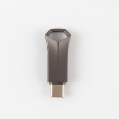 Cina La chiavetta USB di Matt Twist del nero della pistola del metallo SCRIVE a C la velocità a macchina veloce 64GB 128GB 256GB in vendita