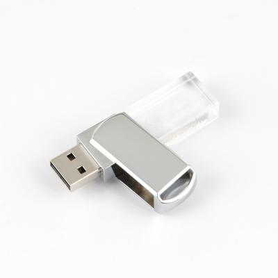 Cina Memoria completa della chiavetta USB 2,0 superiori della luce di Crystal Shinny LED in vendita