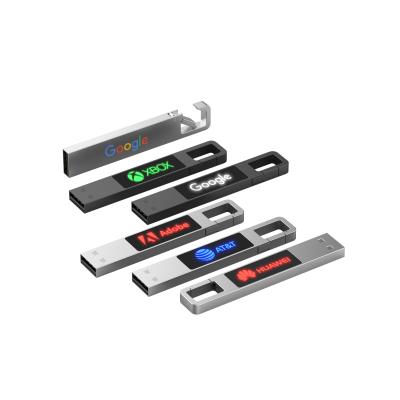 China Holiday Gift LED Light USB Flash Drive 16G 32G 64G 128G 2.0 for sale