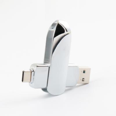 China Body Shiny Fast Speed Type C Otg Pendrive Passed The H2 Test Match EU Standrad for sale