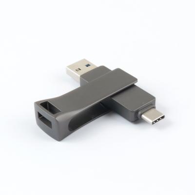 China Metal Shapes Otg Type C Pendrive Usb 3.0 Fast Speed Match EU And US Standrad for sale