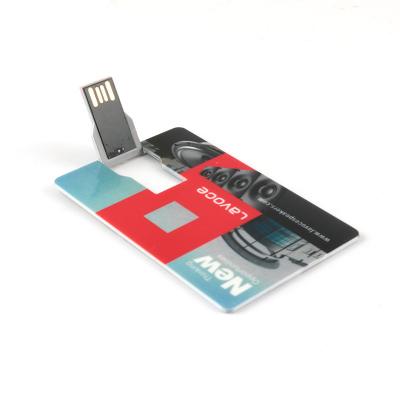 China 360 Degree Rotation Credit Card Usb Memory Stick 2.0 UDP Flash Chips 80MBS for sale