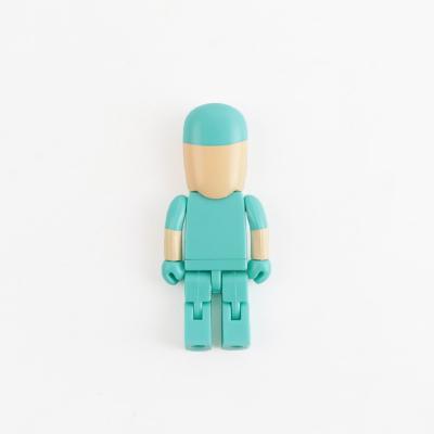 Cina Chiavetta USB in plastica a forma di infermiere medico USB 2.0 o USB 3.0 in vendita