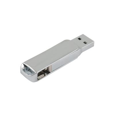 China Silver Metal Type C Pendrive With Shiny Compliance With American Certification for sale