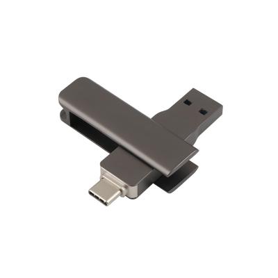 China Metal Shapes Gun Black Type C USB 3.0 Drive Accord With EU And US Standrad for sale