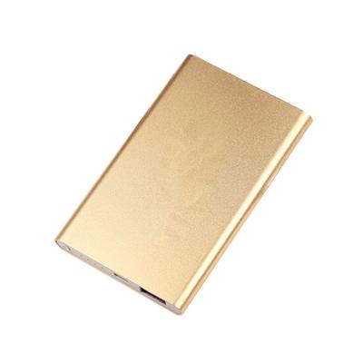Cina La pubblicità portatile della Banca di potere del regalo del metallo disegna 3000MAH 5000 MAH Lithium Battery in vendita