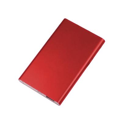 Cina La pubblicità portatile della Banca di potere del regalo del metallo disegna 3000MAH 5000 MAH Lithium Battery in vendita