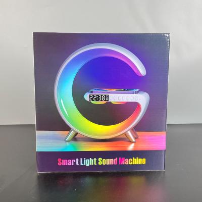 China With LED With Clock With Speaker With Bluetooth Wireless Charger Fast 15W for sale