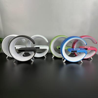 China With LED With Clock With Speaker With Bluetooth Wireless Charger Fast 15W for sale