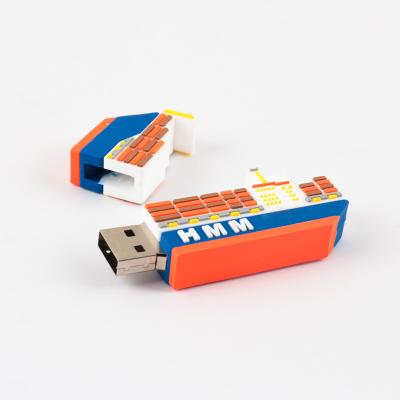 China Discos flash USB personalizados Molde abierto de colores según la forma del cliente en venta