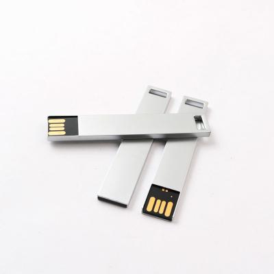 China Disco flash USB de plata o hecho a medida de metal -20°C a 85°C para su negocio en venta