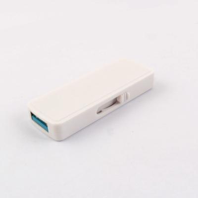 중국 재활용된 흑/백 플라스틱 usb 메모리 사용자 지정 메모리 크기 1G-1TB 운영 온도 0.C-60.C 판매용