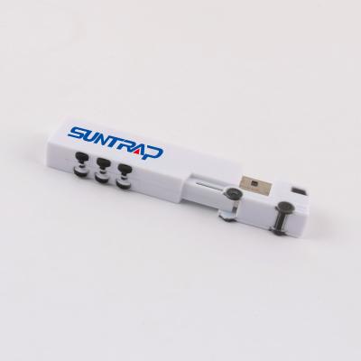 Cina OEM Plastic USB Stick 128GB Toshiba Samsung SanDisk Micron USB 3.2 Velocità di scrittura 20-50MB/S in vendita