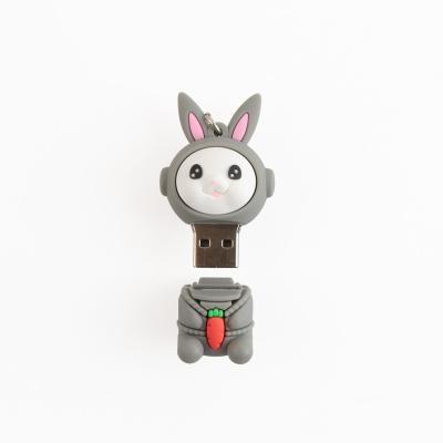 China Personalized PVC or Silicone pvc open mold usb flash with USB 2.0 USB 3.0 Interface for sale