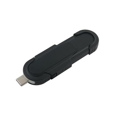 China Unidad USB negra compacta con funcionalidad Plug and Play en venta