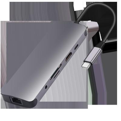 Cina USB 3.0 Station USB C Hub Smart Adapter / Hub per schede di memoria con velocità di trasferimento dati di 5 Gbps in vendita
