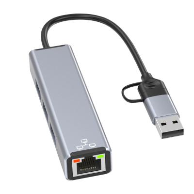 Китай Компактный адаптер USB C Hub для ноутбука Usb Port Expander Usbc Hub для быстрой передачи данных продается