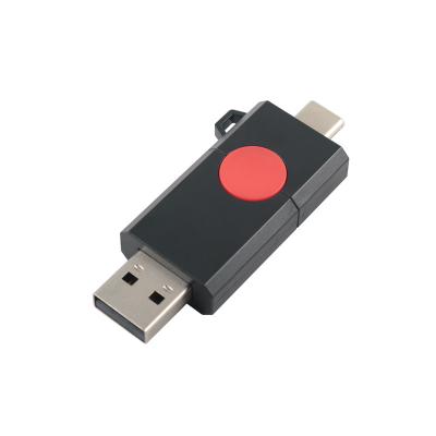 中国 USB 3.0 と C 型 フラッシュ ドライブ プラスチック グレード A フラッシュ と オーダーメイド ロゴ 販売のため